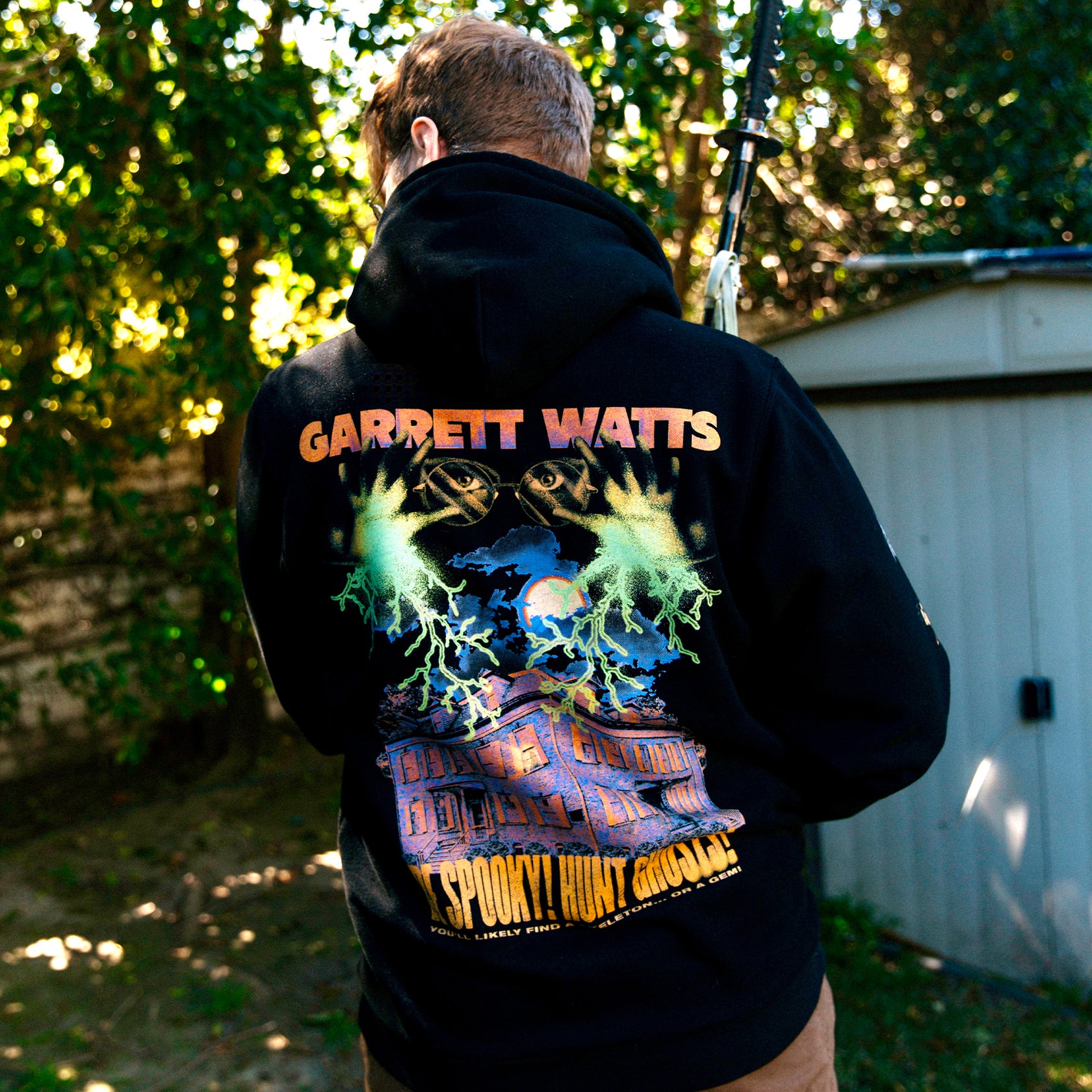 Haunted Powers Hoodie – Garrett Watts